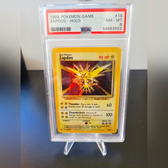 Toys | Zapdos Holo Base Set | Poshmark